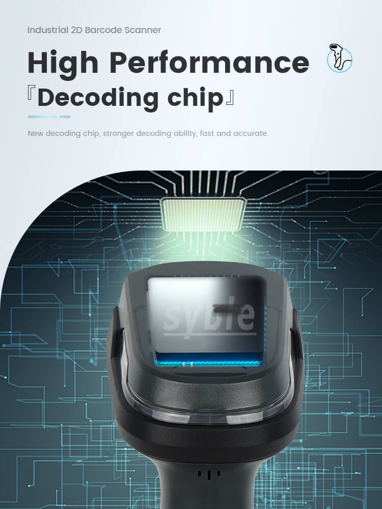 2D Industrial handheld Wired Barcode Scanner XB-D60 -Barcode Solutions